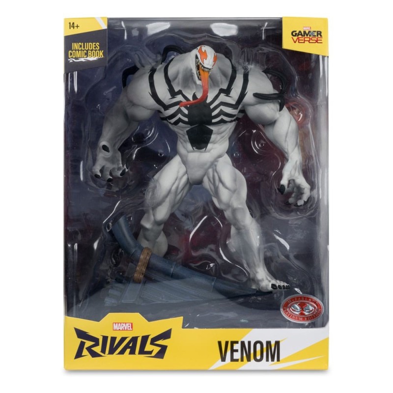 Marvel - Rivals Collection 1/6 Action Figure Venom (Red Platinum ...