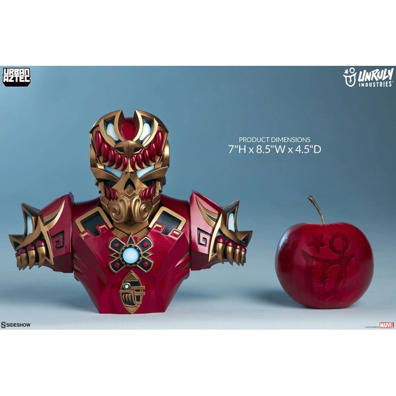 Marvel Super - Buste Urban Aztec Iron Man by Jesse Hernandez 18 cm
