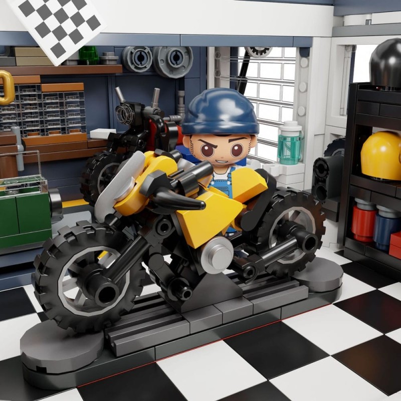Pantasy Original - Jeu de construction Motorcycle Restaurant