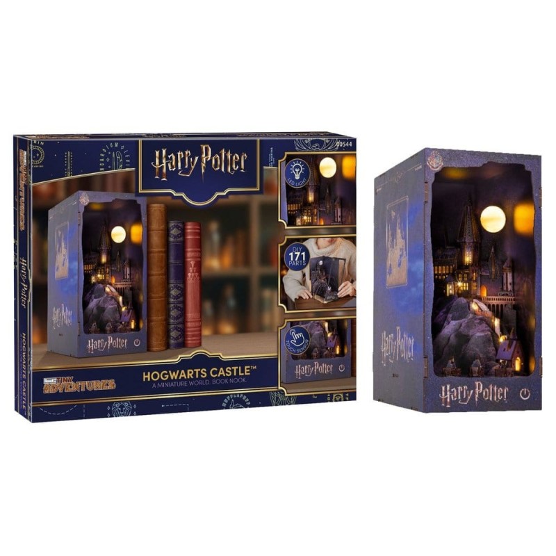 Harry Potter - Mini-diorama Tiny Adventures book nook Poudlard 18 cm
