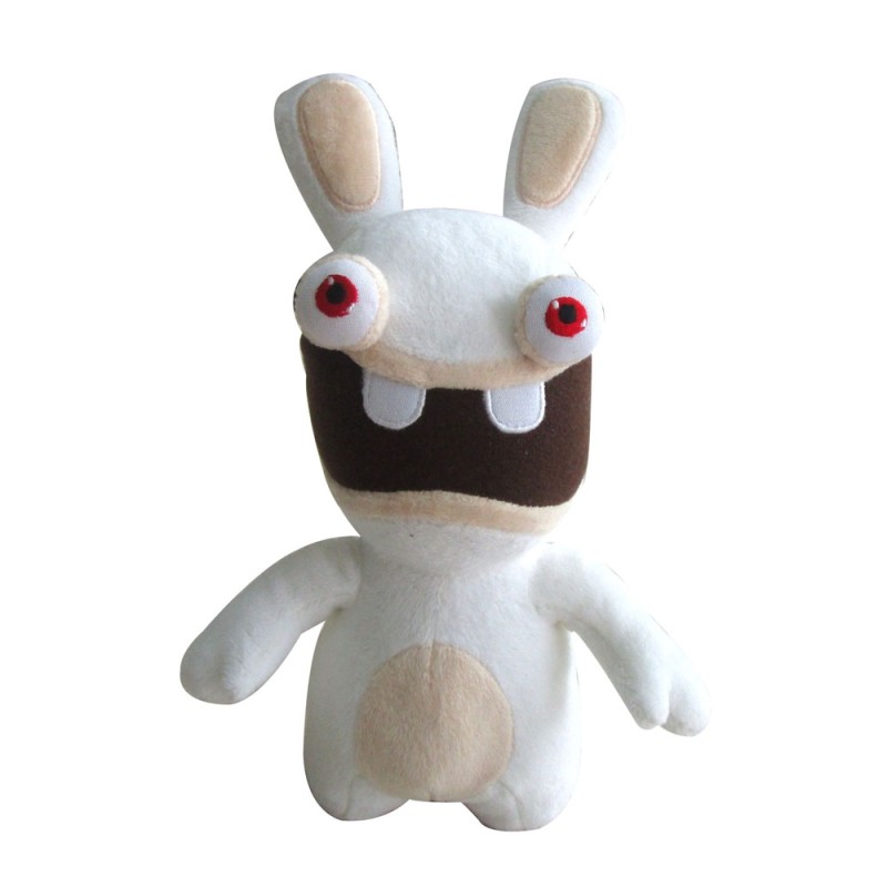 Les Lapins Crétins - Peluche Red Eyes 28 cm - Figurine-Discount