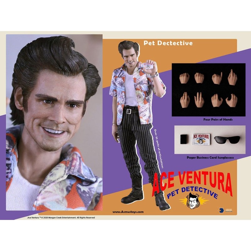 Ace Ventura détective chiens et chats - Figurine 1/6 Ace Ventura ...