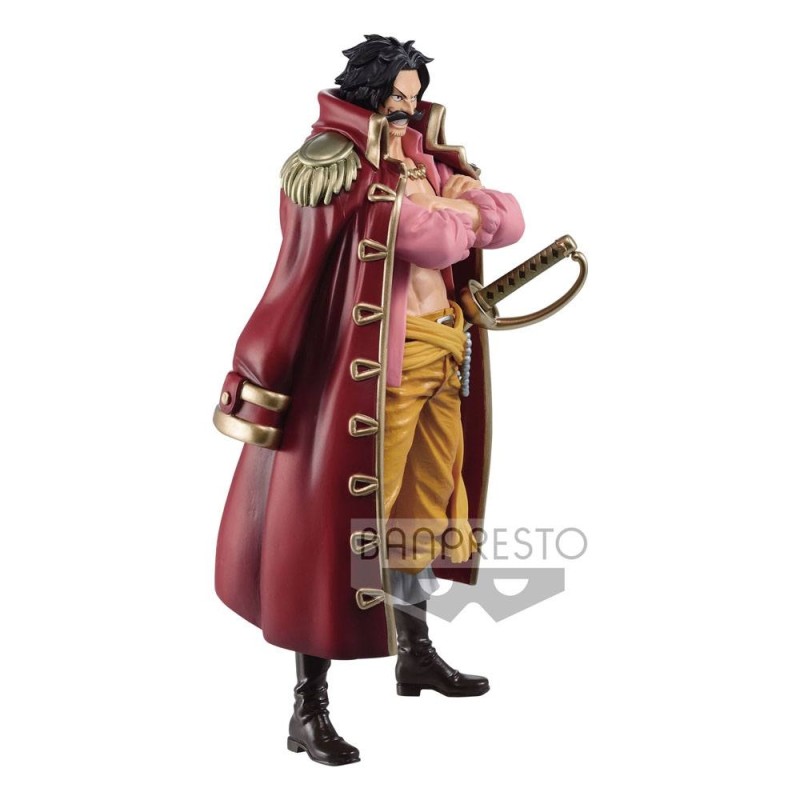 One Piece - Statuette DXF Grandline Men Gold Roger (Wano Kuni) 17 cm