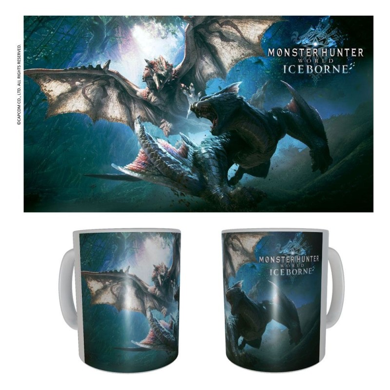 Monster Hunter - Mug céramique Rathalos & Nargacuga - Figurine-Discount