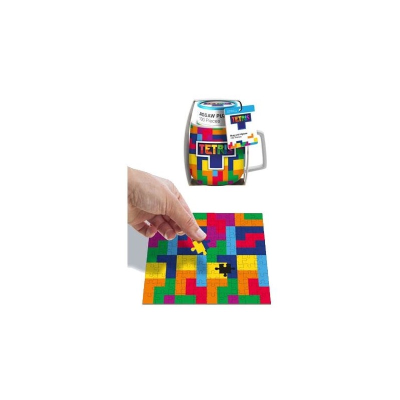 Tetris - Mug et puzzle Set Tetriminos