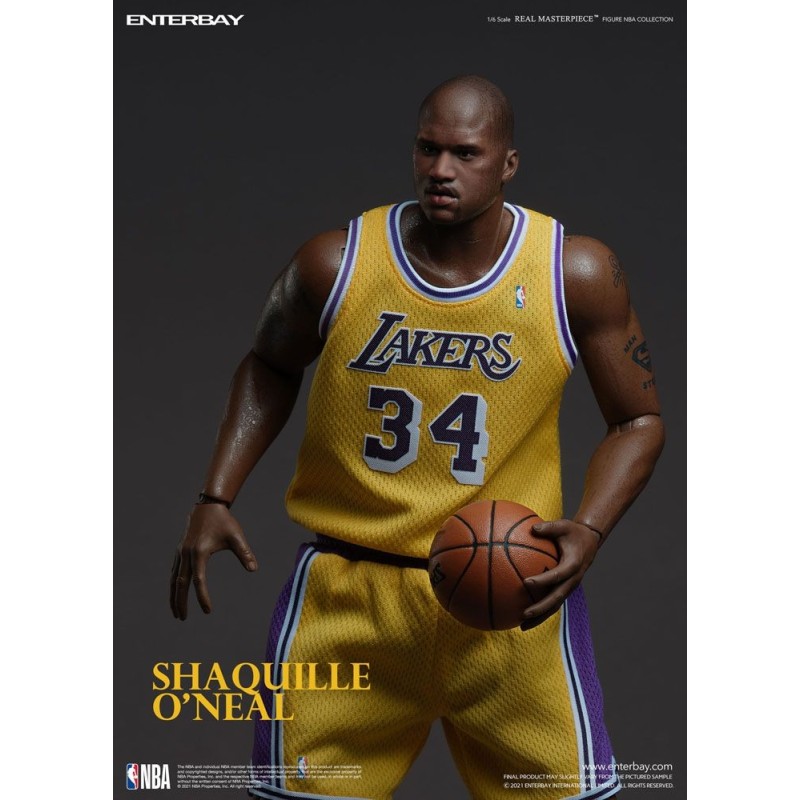 NBA - Figurine Collection NBA Basketball Real Masterpiece 1/6 Shaquille ...
