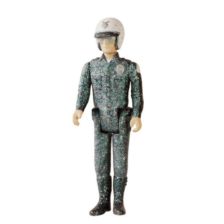 Terminator 2 - Figurine ReAction T-1000 Patrolman Frozen 10 cm
