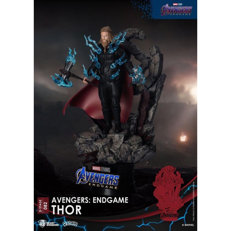 Avengers: Endgame - Diorama D-Stage Thor 16 cm